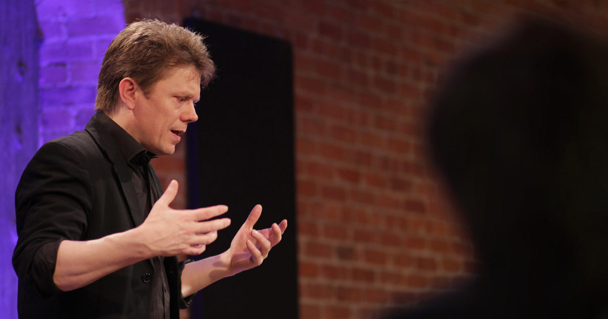 Motivational or After-dinner speaker - Tom Stone